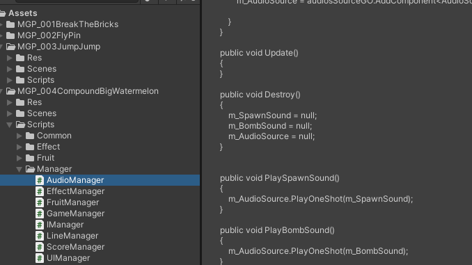 Unity 游戏实例开发集合 之 CompoundBigWatermelon (简单合成一个大西瓜) 休闲小游戏快速实现_untiy 西瓜合成源码-CSDN博客