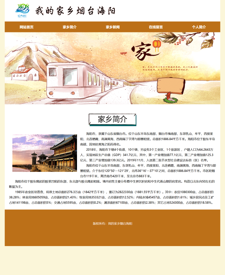 使用dreamweaver制作采用DIV+CSS进行布局【我的家乡主题网站制作】_dw软件我的家乡网站-CSDN博客