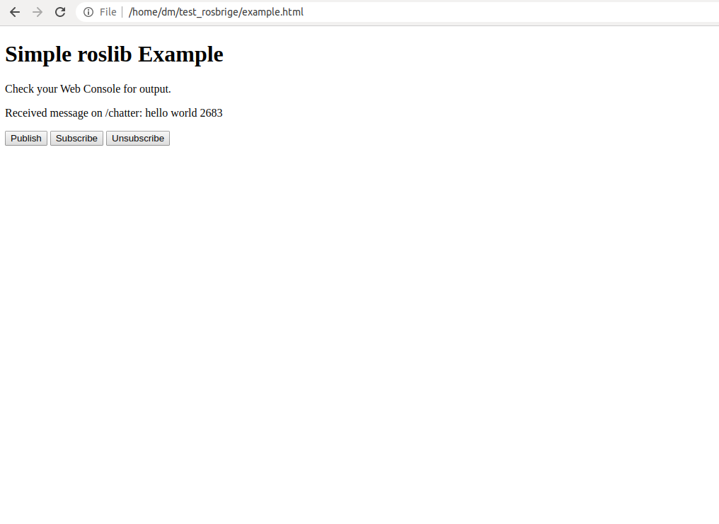 利用Websocket实现ROS与Web的交互_rosbridge websocket-CSDN博客