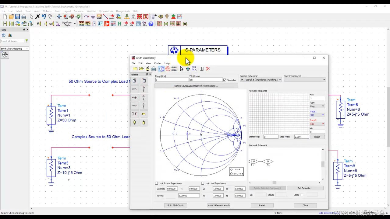 Smith圆图和阻抗匹配基础_smith圆图怎么阻抗匹配-CSDN博客