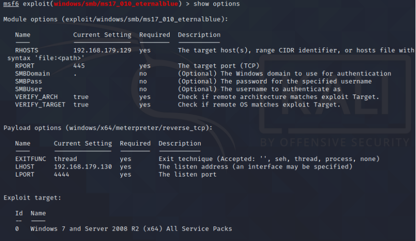 永恒之蓝EternalBlue漏洞复现_攻击方式 exploit eternalblue-CSDN博客