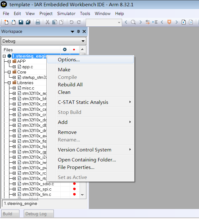 IAR建立STM32F103ZET6工程_stm32f103vet6 iar工程-CSDN博客