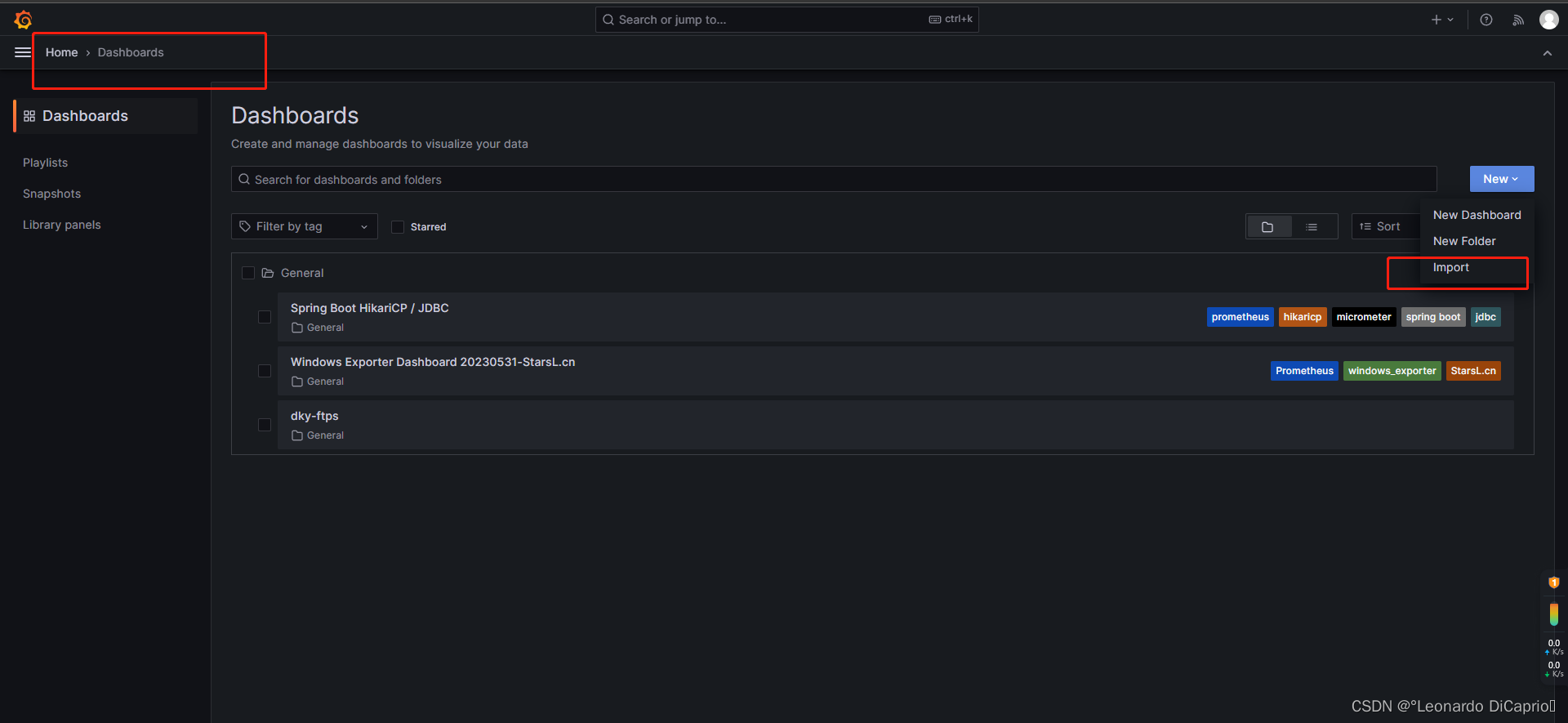 若依分离版搭建Prometheus+Grafana+Exporter_若依接入prometheus-CSDN博客