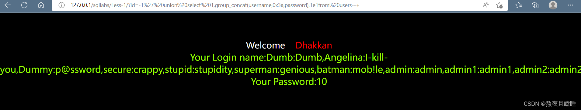 Phpstudy_pro搭建Sqli-labs靶场，进行SQL注入测试-CSDN博客