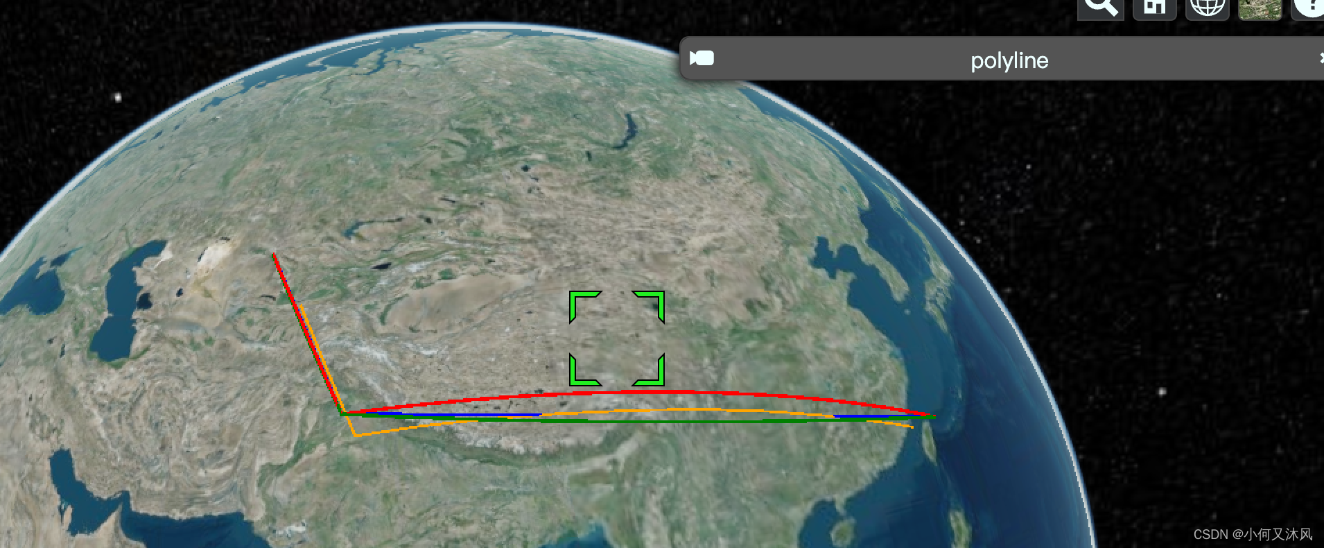 Cesium学习三：使用entity绘制polyline_cesium polyline-CSDN博客