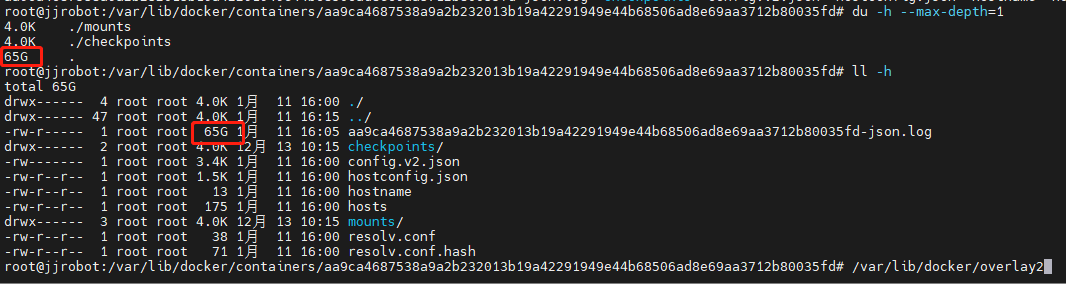 记录/var/lib/docker/overlay2/ 磁盘爆满的解决过程_docker的overlay2满了-CSDN博客