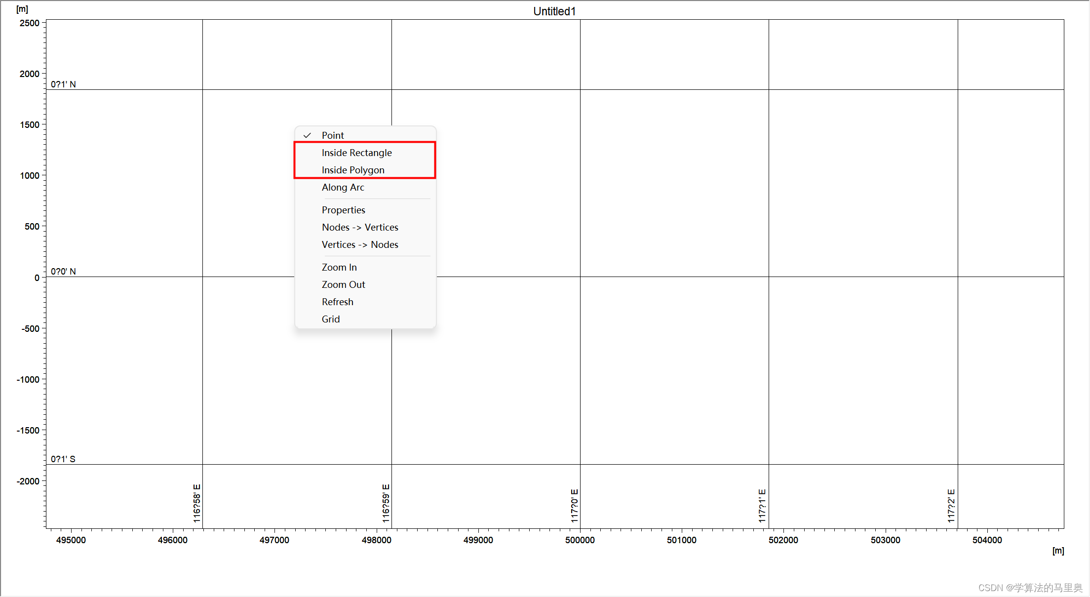 MIKE 21 教程 1.1 网格搭建界面介绍之点线面的创建 （Mesh Generator 工具）_mike模型打网格-CSDN博客
