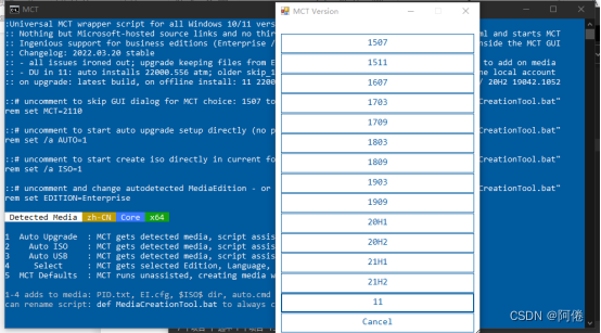 MediaCreationTool.bat操作手册-CSDN博客