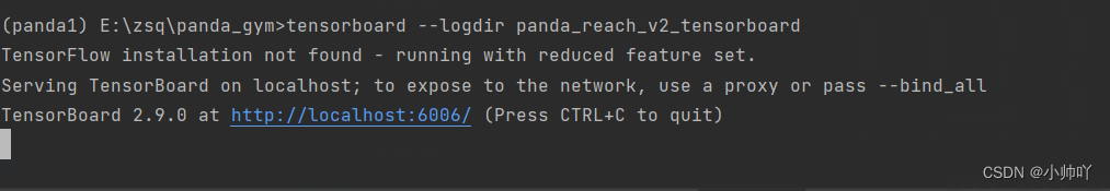tensorboard : 无法将“tensorboard”项识别为 cmdlet、函数、脚本文件或可运行程序的名称-CSDN博客