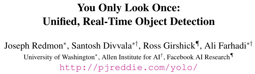 【论文笔记】You Only Look Once: Unified, Real-Time Object Detection-CSDN博客