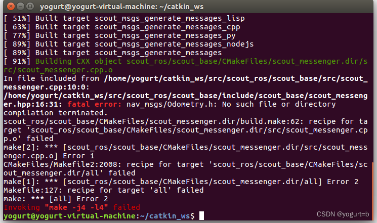 【ROS】catkin_make一系列报错和解决_如何找到catkin不支持的包-CSDN博客