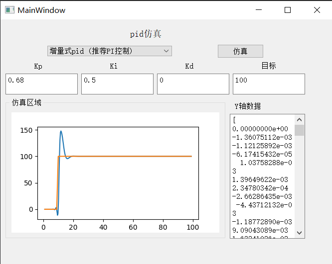 用python+pyqt5+matplotlib实现pid仿真调参（手把手超详细）_pid控制 python仿真-CSDN博客