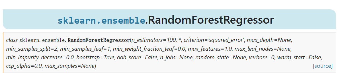 RandomForest之RandomForestRegressor参数详解以及调参_randomforestregressor调参-CSDN博客