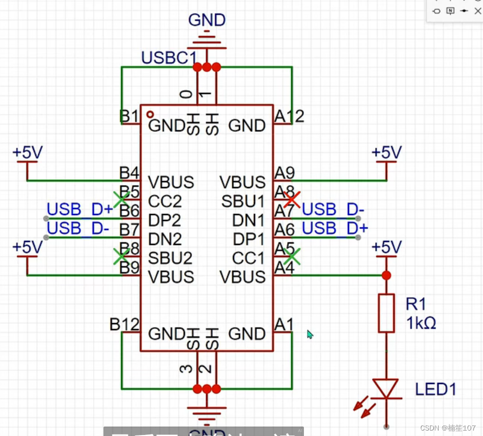 [立创eda]原理图的设计_立创eda输入输出标识-CSDN博客