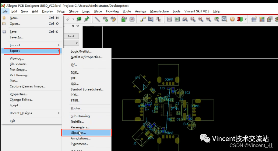 Pads文件转换Allegro 后，整板封装PAD名字是按照数字命名的，如何按规则重命名？_pads封装转allegro-CSDN博客