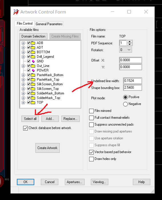 Allergo 导出光绘（Gerber）文件及坐标文件_allegro 导出光绘 apertures used-CSDN博客