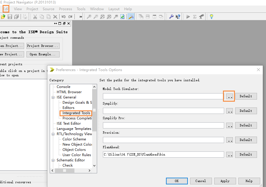 win10环境下ISE14.7与Modelsim10.5se全套安装、配置、联合仿真,保姆级教学_ise激活-CSDN博客
