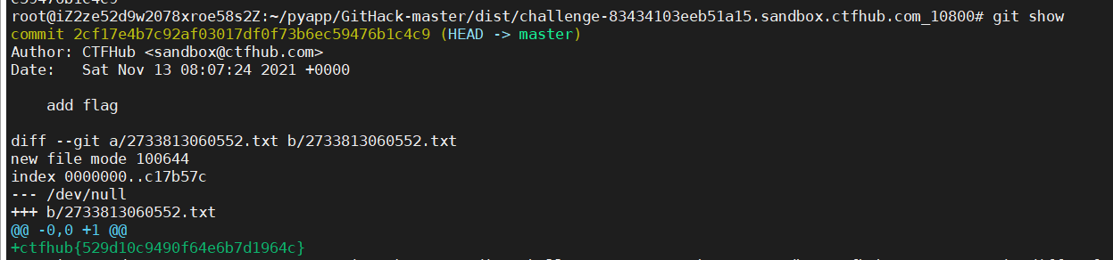CTFHub技能树 Web-信息泄露 详解_flag in index.php source code.-CSDN博客
