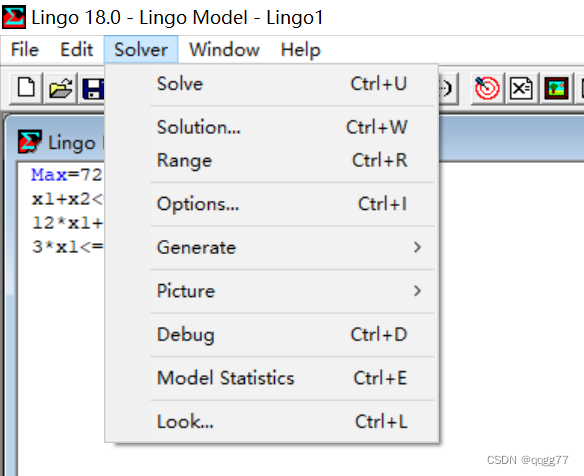 LINGO求解线性规划问题-如何进行灵敏度分析_lingo灵敏度分析怎么操作-CSDN博客