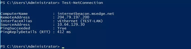 使用 Test-NetConnection 测试网络连接-CSDN博客