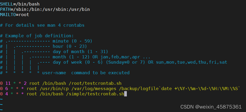 redhat的at与crontab命令_redhat 定时任务-CSDN博客