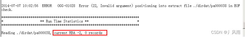 OGG常见报错代码及处理方法_oracle ogg 在生产中常见故障以及解决思路-CSDN博客