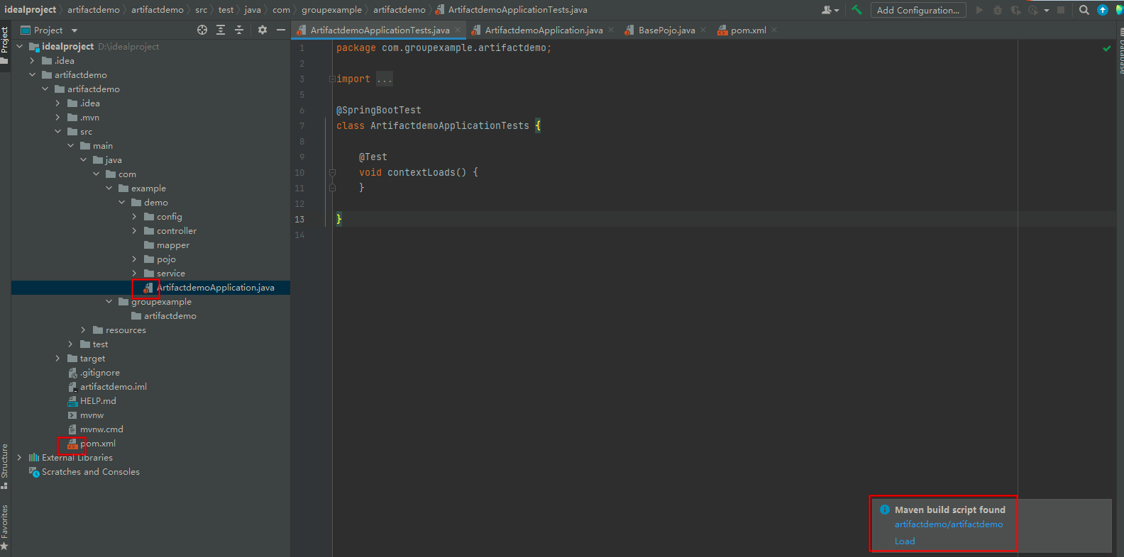 新装系统，新配置环境后，导入一个maven工程的调通过程_maven build script found-CSDN博客
