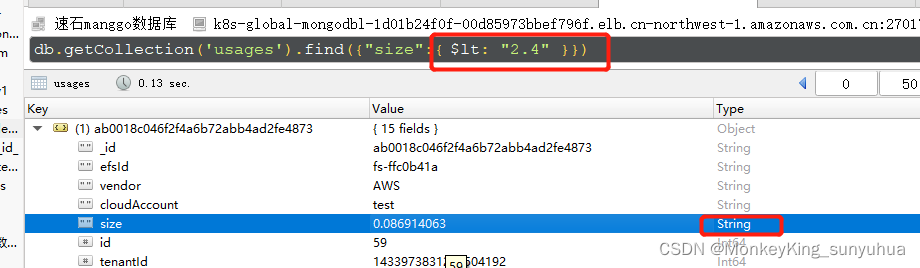 Mango的常用操作和spring Mongotemplate的使用springboot Mongodb 对指定表查询某个字段的和 Csdn博客