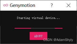 Genymotion Booting 安卓虚拟机 一直加载问题_genymotion一直在starting-CSDN博客