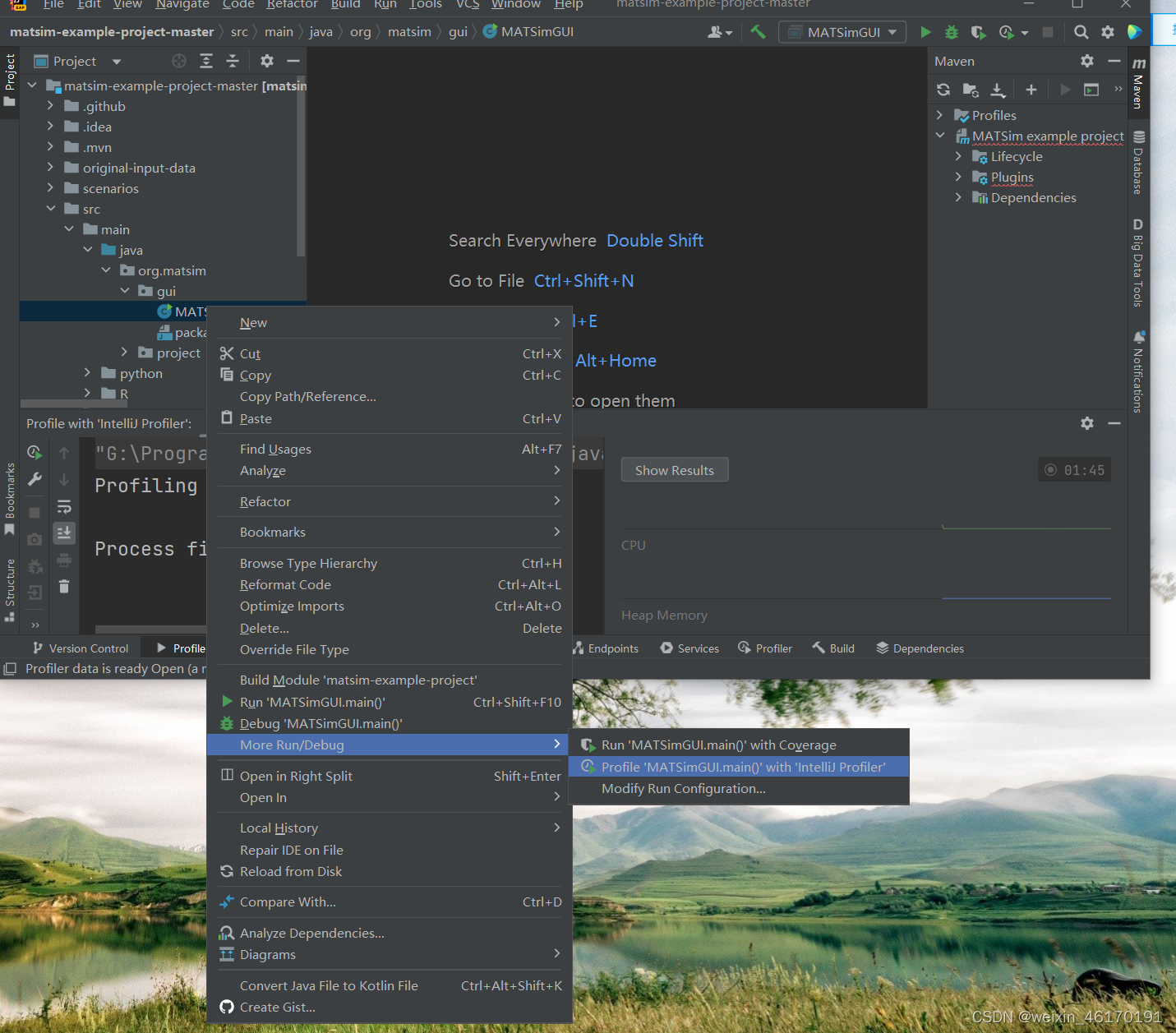 MATSIM—01安装（IDEA导入MATSim）_matsim下载-CSDN博客
