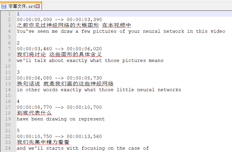 Python 制作srt字幕python Srt字幕 Csdn博客 