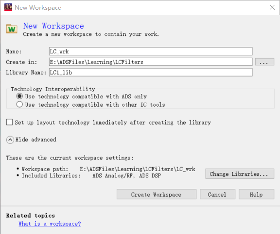 ADS学习：LC滤波器设计与仿真_ads仿真lc滤波器-CSDN博客