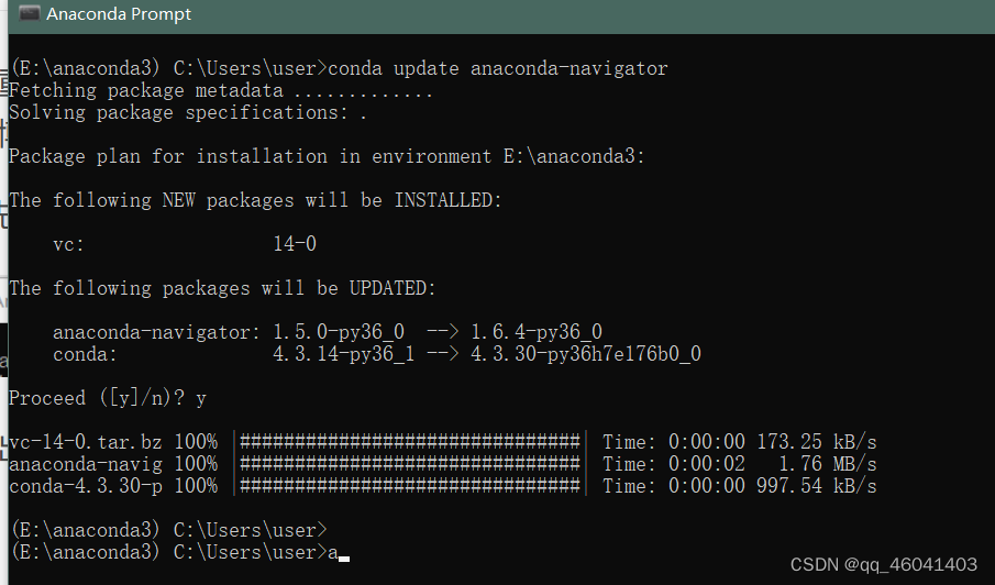 解决anaconda Navigator打不开的问题anaconda Navigator卸载后打不开了 Csdn博客