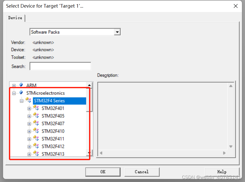 Keil5中STM32F4xx芯片包下载安装_stm32f4芯片包-CSDN博客