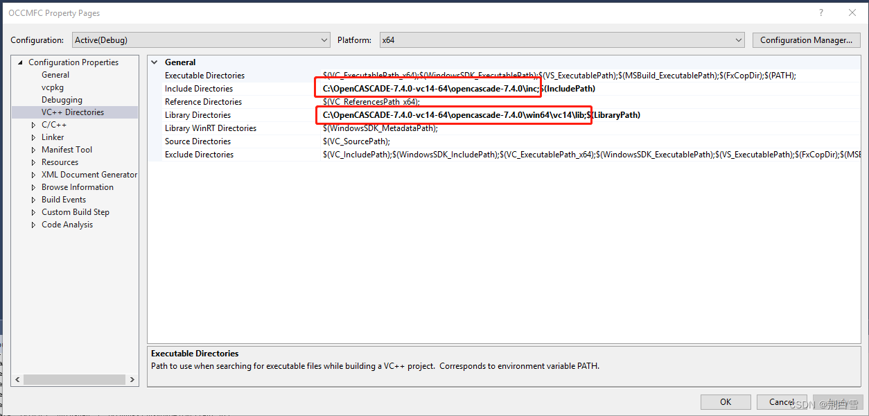 MFC首次添加OCC 库_occ库-CSDN博客