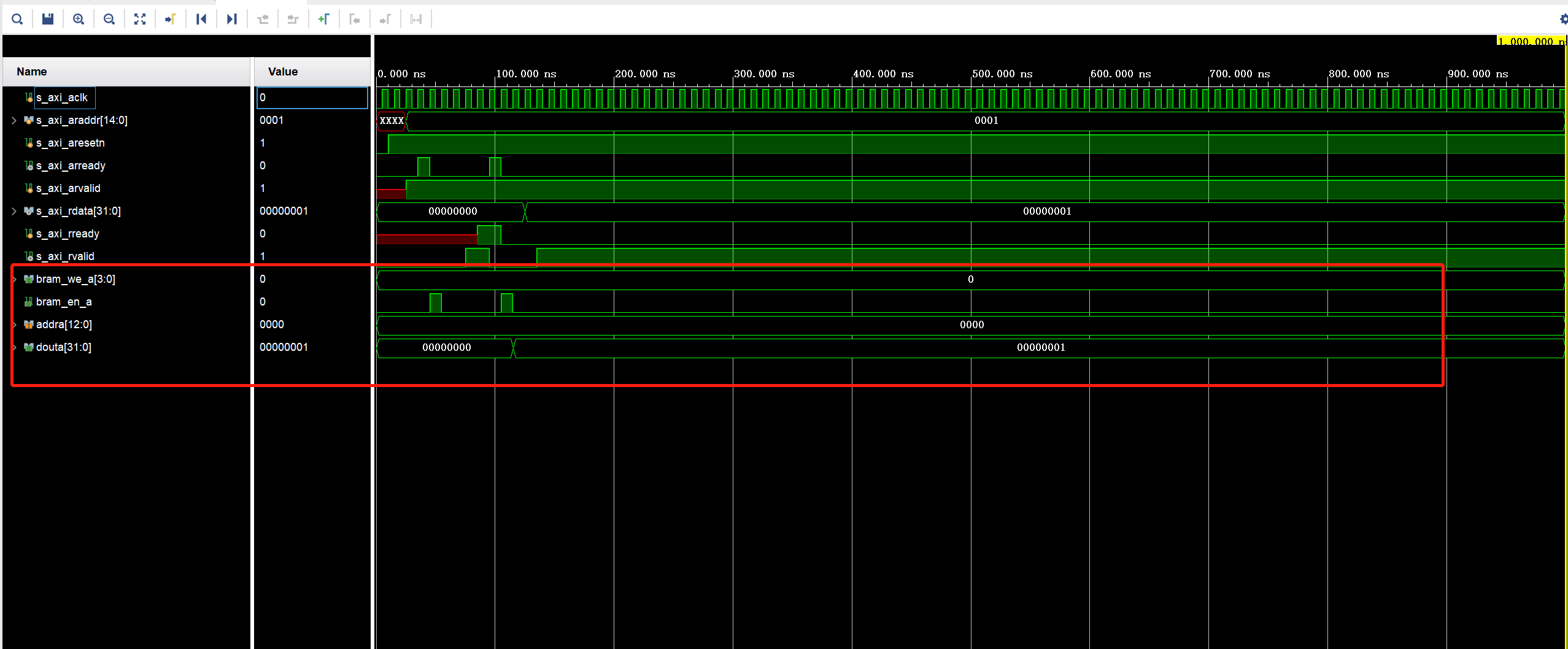使用AXI4总线协议访问Block RAM_axi sram-CSDN博客