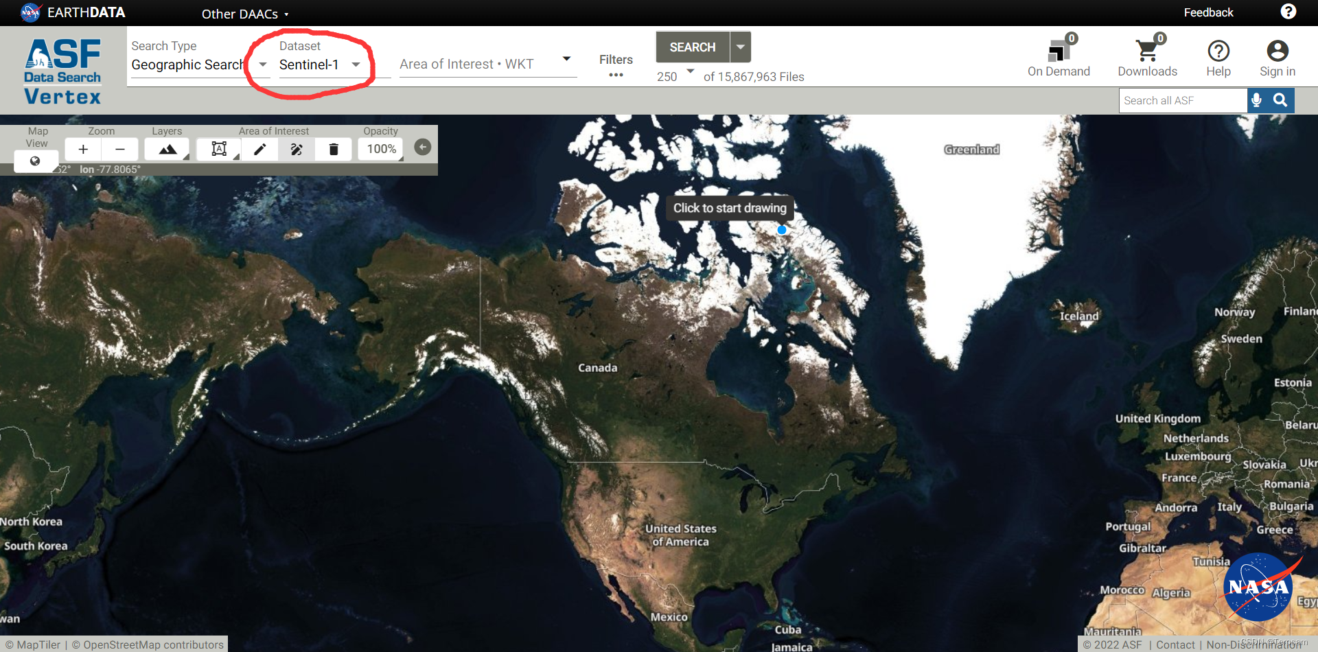 ASF网站使用教程——Sentinel-1数据下载为例_asf数据下载-CSDN博客
