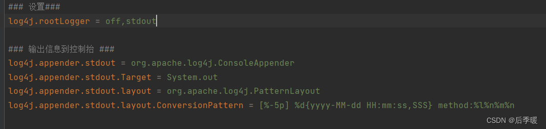 idea中使用log4j（打开、关闭日志方法）_log4j关闭控制台输出-CSDN博客