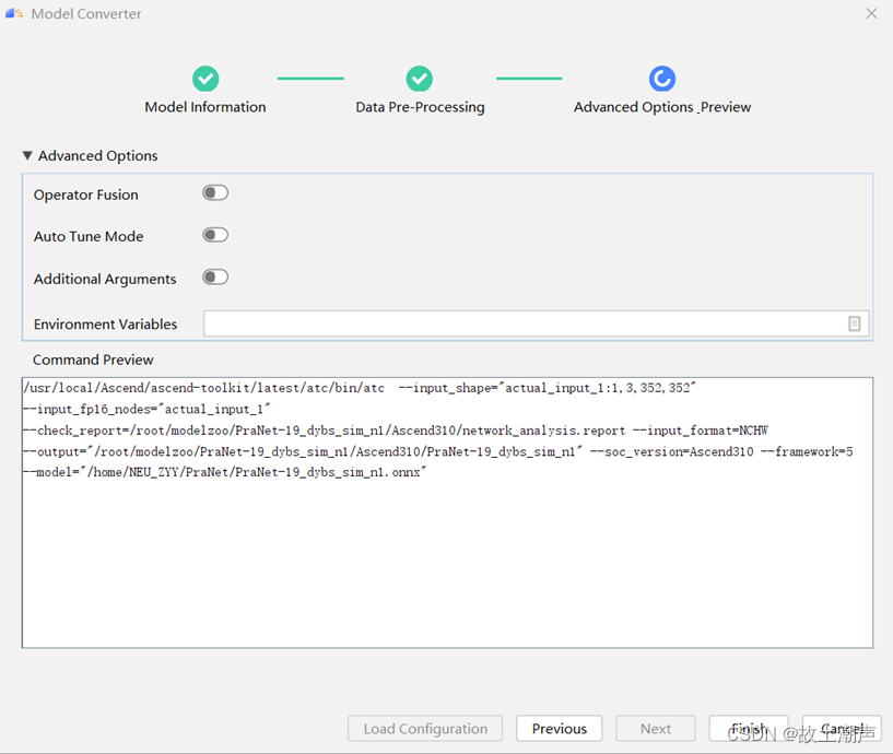 基于MindStudio对PraNet模型推理全流程_模型推理 每次开启关闭环境-CSDN博客
