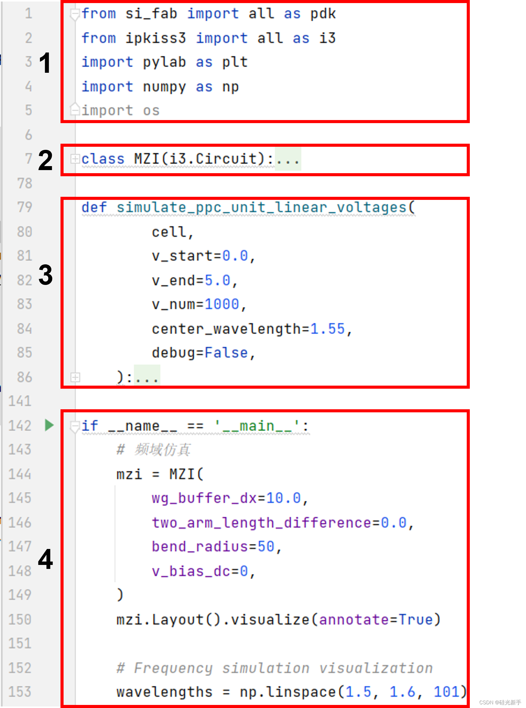 luceda ipkiss教程 14：马赫曾德干涉仪频域和时域仿真-CSDN博客