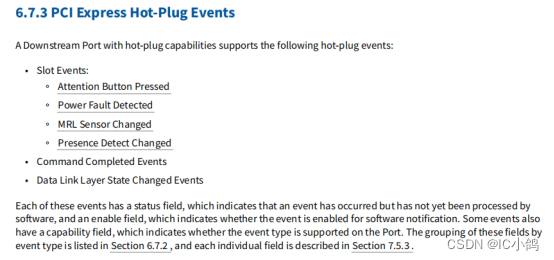 PCIE知识点-010：PCIE 热插拔资料从哪获取_pci express庐 card electromechanical ...