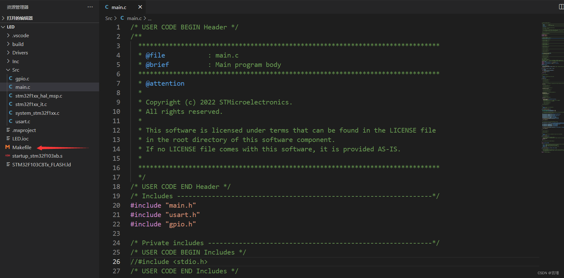 【使用vscode开发stm32 学习记录】vscode 只编写stm32 Csdn博客 