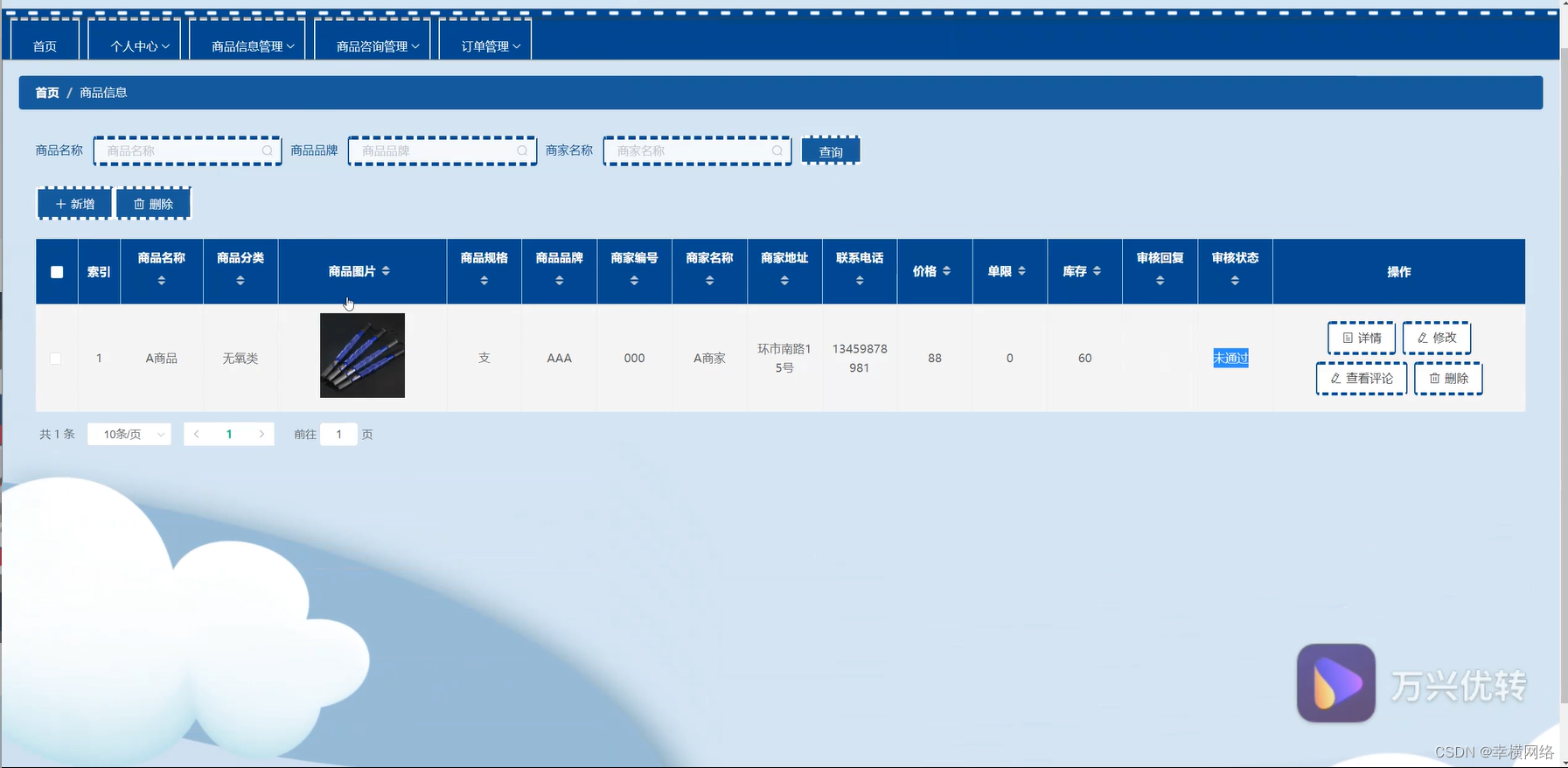附源码 Javassm计算机毕业设计健身器材商城876qd源码程序数据库部署 Csdn博客