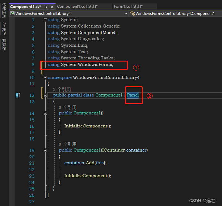 WinForm窗体中修改控件Panel的边框颜色以及边框宽度的方法_winform panel边框-CSDN博客