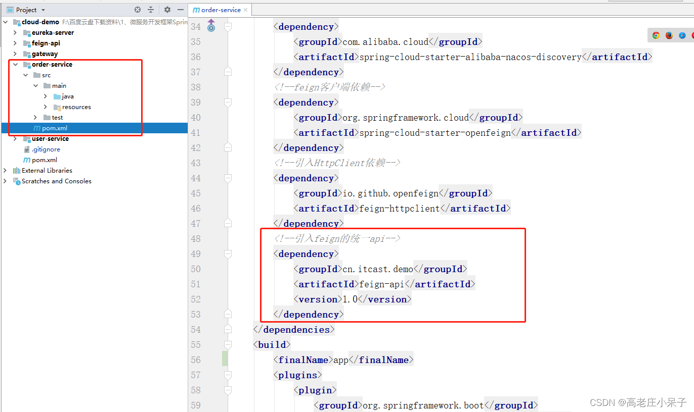 SpringCloud 利用 RestTemplate 或 Feign 发起http请求 请求服务提供者的接口_springcloud feign 提供者-CSDN博客