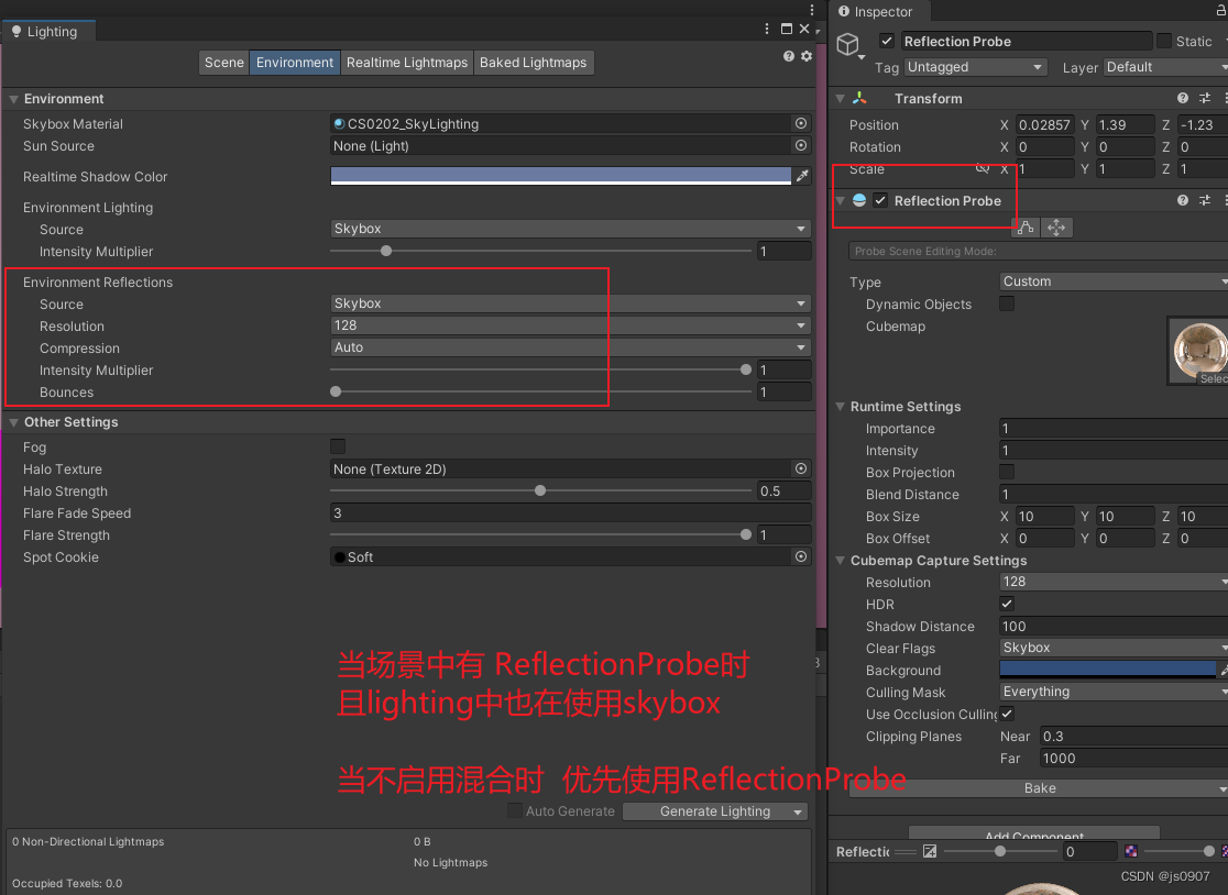 IBL(一)关于CubeMap和Reflection Probe的小结_unity cubemap采样-CSDN博客