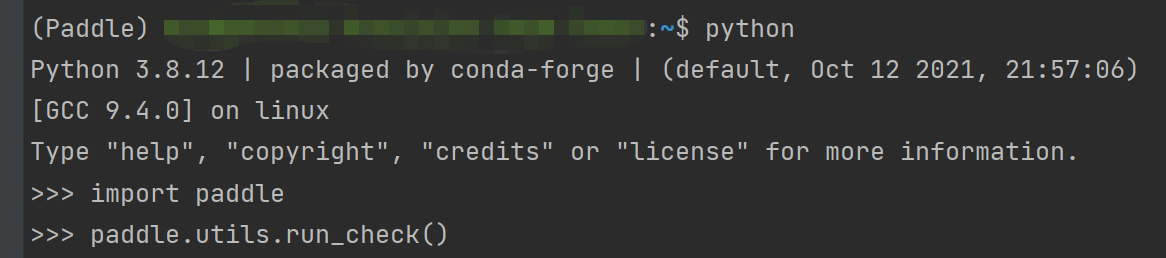 Linux安装Paddle-CSDN博客