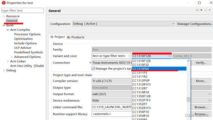 CC13X0系列的工程，IAR编译器更换到CCS编译器，移植记录_cc1310 iar-CSDN博客