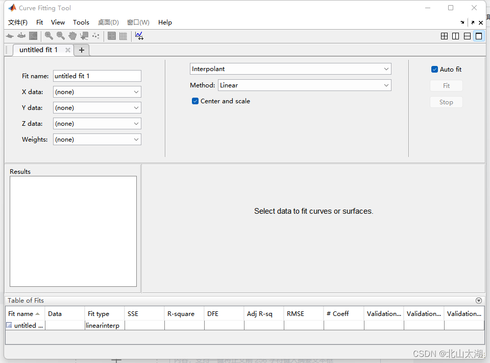 使用MATLAB的曲线拟合工具（Curve Fitting Tool）对数据进行曲线拟合分析_使用matlab curve fitting ...